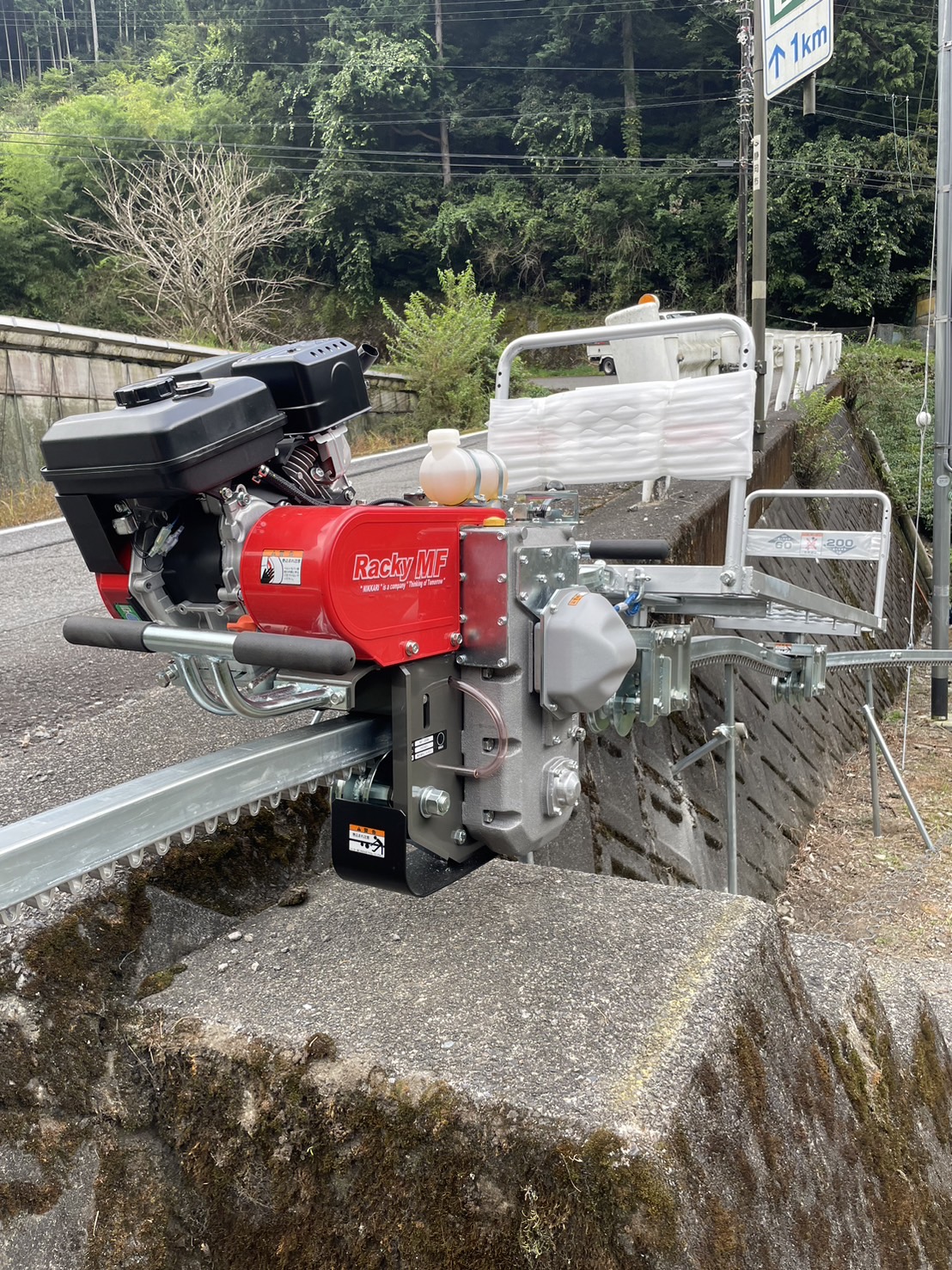 モノレール工事【山葵沢編】 | 有限会社カマタ機械